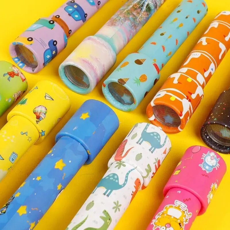 Разнообразный калейдоскоп, Детский телескоп с многоугольной призмой