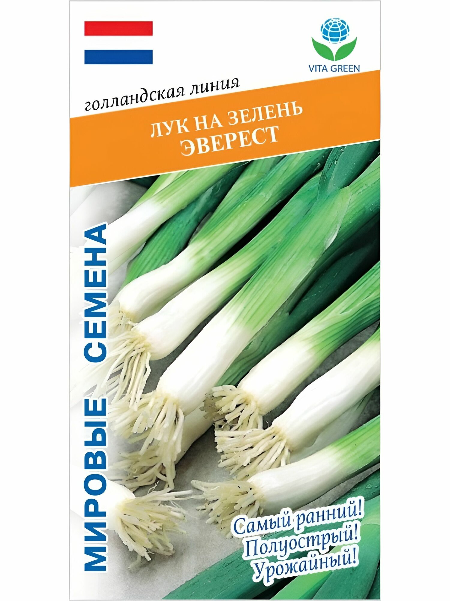 Семена лук Эверест на зелень, 0,5 гр. семян (Vita Green / Вита Грин)