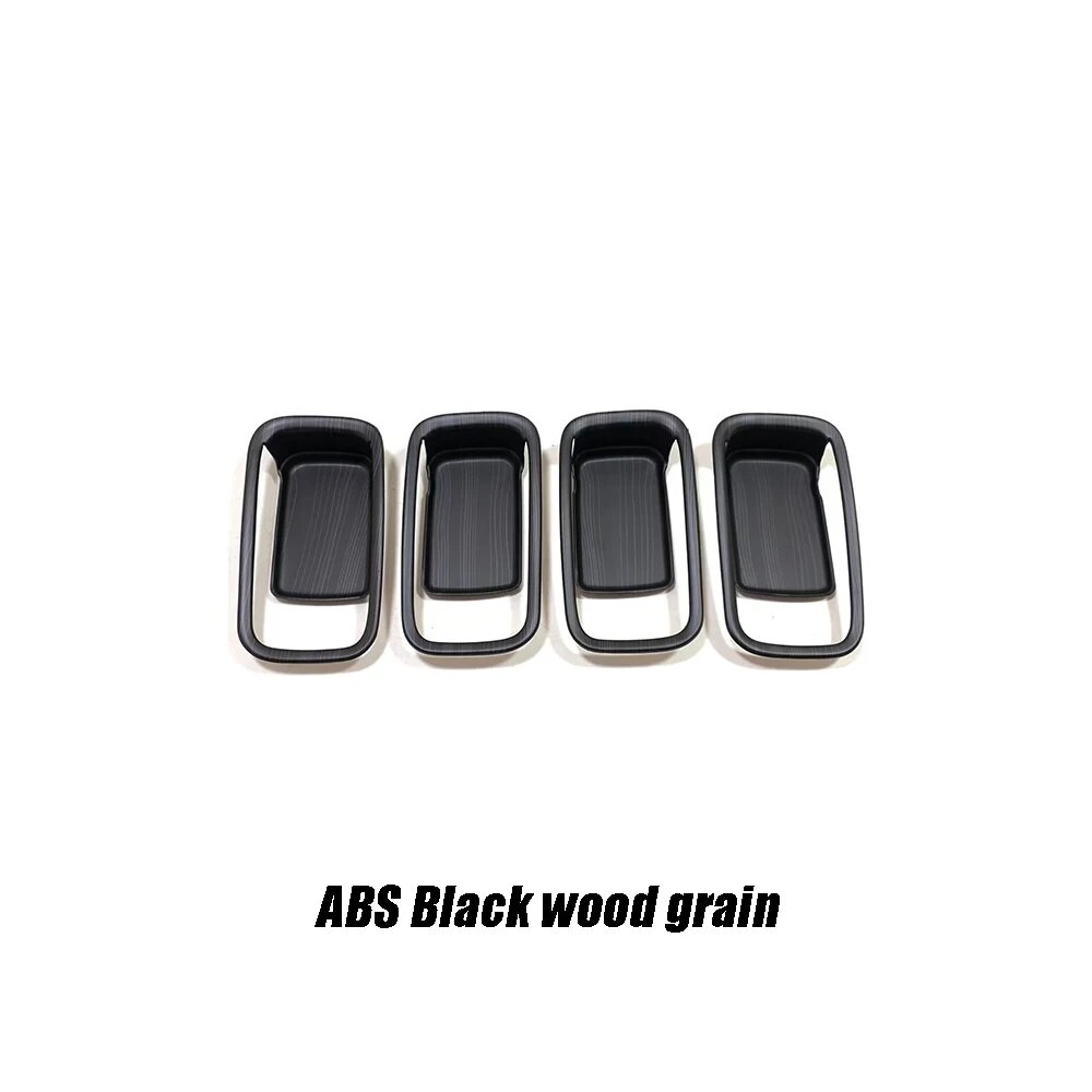 ABS Black wood grain дверь автомобиля ручка