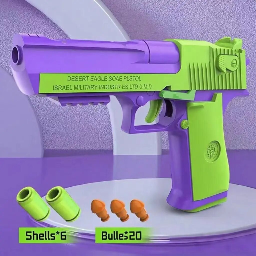Игрушечный пистолет для непрерывной стрельбы Hasbro Desert Eagle A