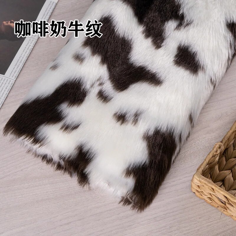 Искусственный мех ткань Xintianji леопардовый принт 9