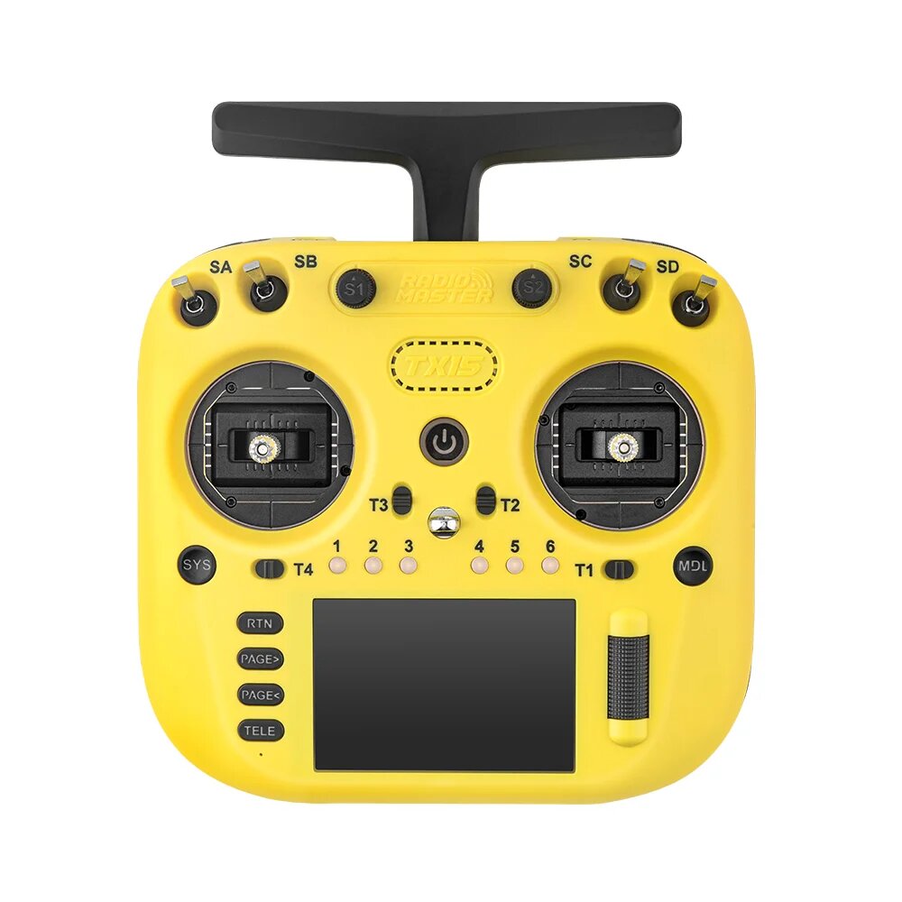 Radiomaster TX15 2.4G RC Передатчик Желтый, Lemon Twist Yellow
