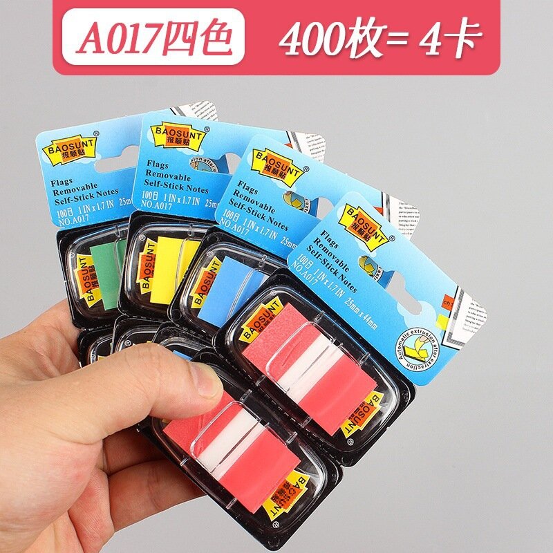 Индексные вкладки, наклейки, классификационные индикаторы, закладки, стикеры, записываемые маркеры для студентов, цветная флуоресцентная пленка, водонепроницаемые