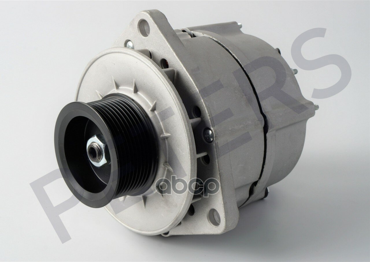 Генератор! 28V 100A 60град. лев./пр. шкив D77 кл. B+(M8), D+(M4), W(M5) MB Actros 96> PETERS арт. 081768143