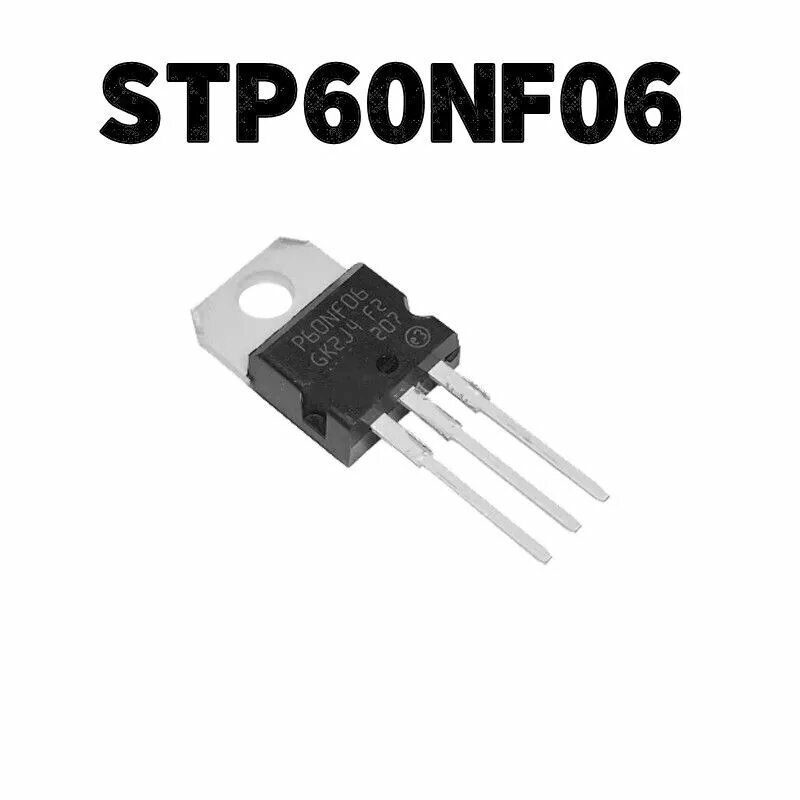10шт STP60NF06 P60NF06 60NF06 TO-220 Трубка с полевым эффектом Совершенно новый оригинал