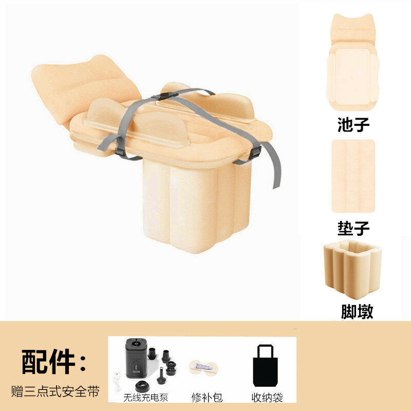 Спальное устройство для высокоскоростного поезда для перевозки детей и младенцев, надувной матрас для самолета и автомобиля, сиденье второго класса для дальних поездок