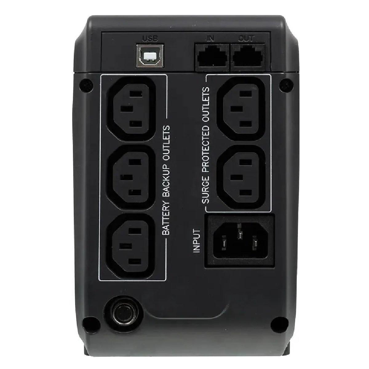 ИБП Powercom IMD-825AP, line-interactive, 825 ВA/ 495 Вт, черный/серый — фото 1