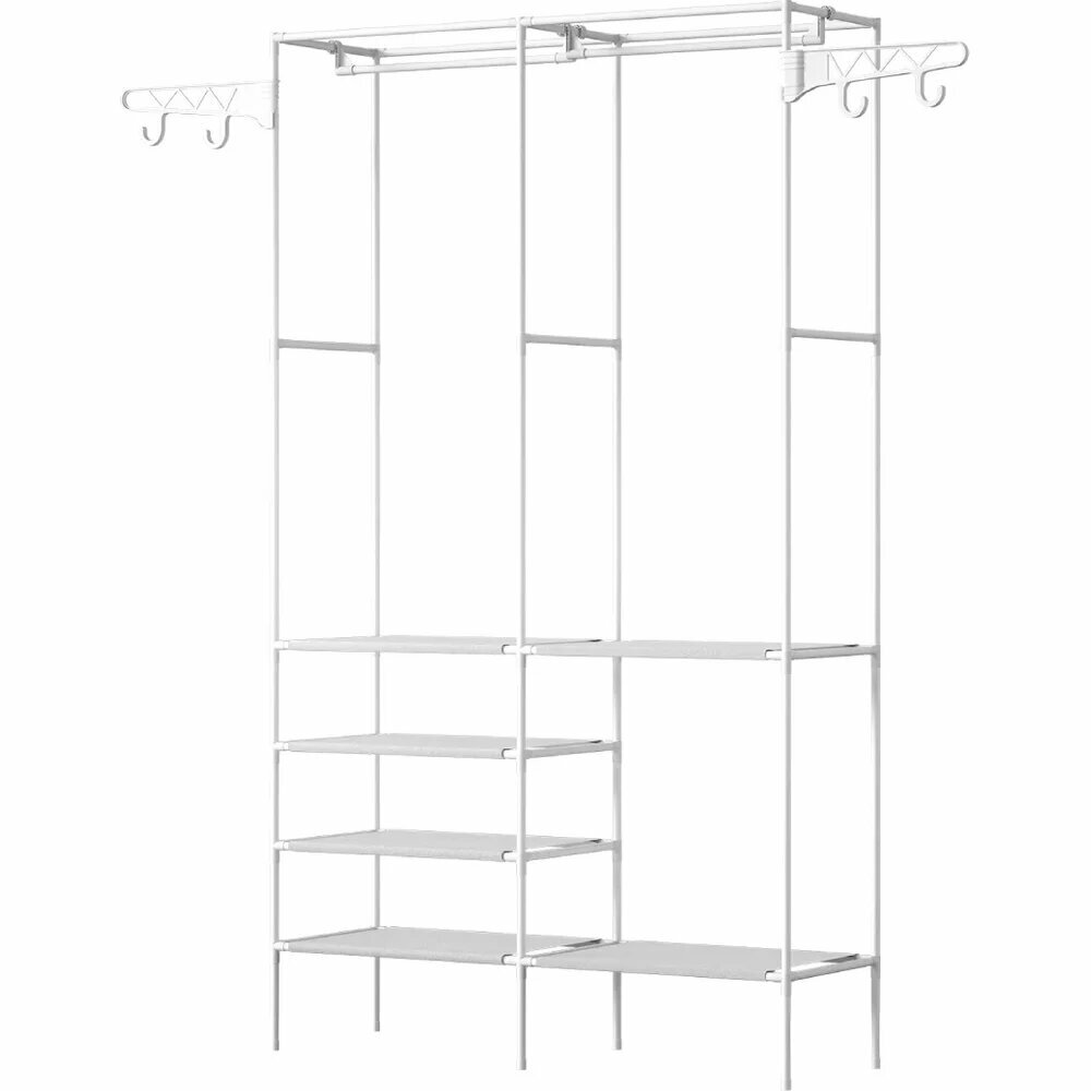 Напольная двойная вешалка для одежды HELEX home W-24