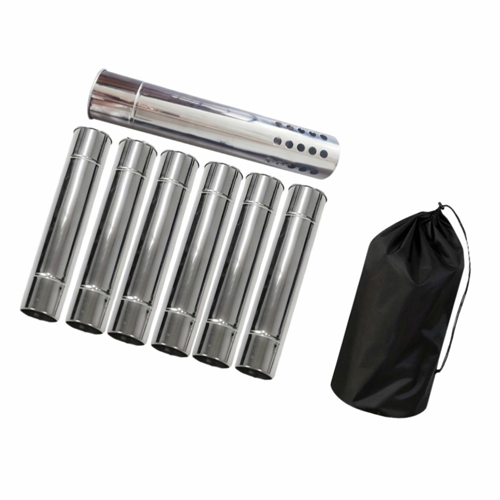 Быстрый теплообменный дымоход для зимних аксессуаров печи в палатке