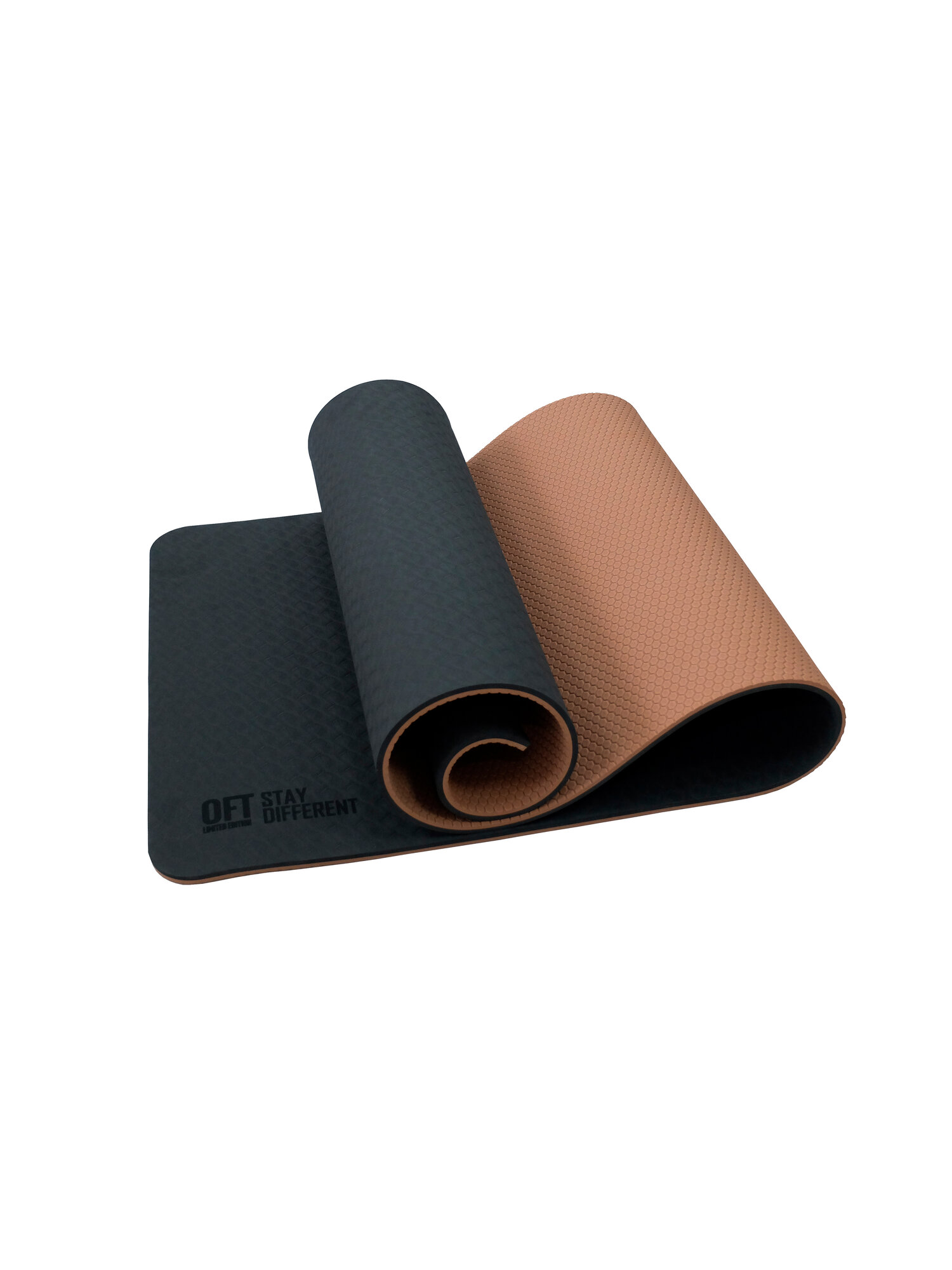 Нескользящий коврик для йоги и фитнеса 10 мм Original FitTools