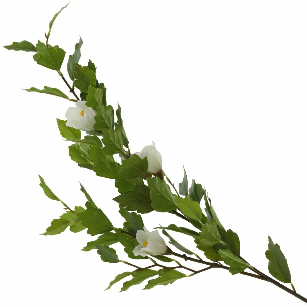 Цветок искусственный "Магнолия", L23 W20 H100 см