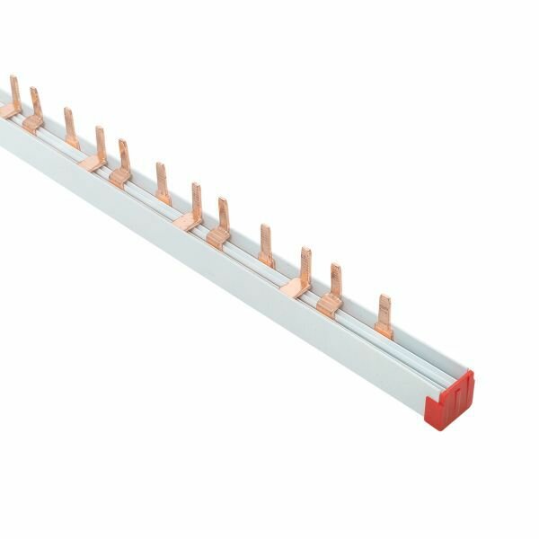Шина соединительная EKF PIN, 3 фазы, 63 А, медная изоляция, 54 модуля, длина 1 м