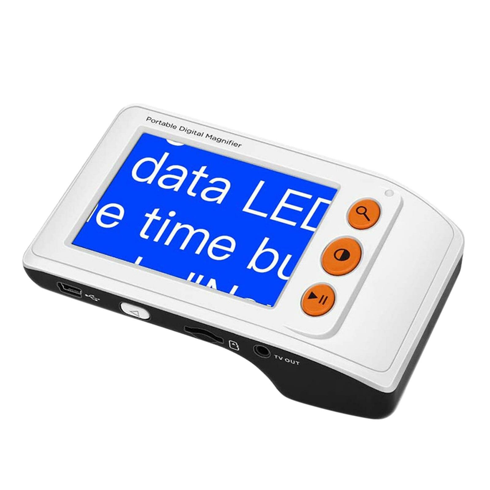 Электронная лупа с экраном 3,5 дюйма и зумом 2–25 крат
