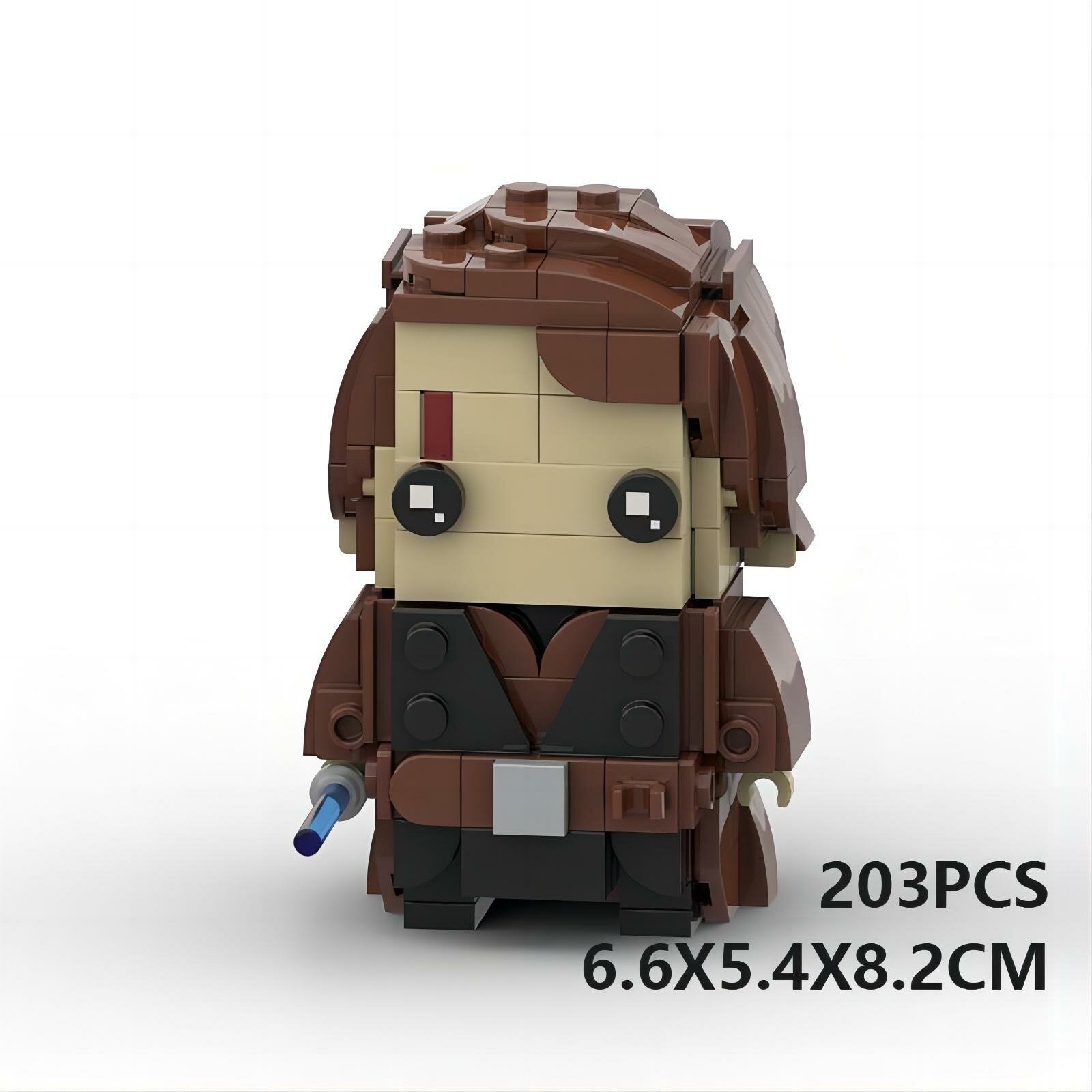 Серия MOC Planet Brickhead Анакин Скайуокер-Месть ситхов Детские сборные игрушки