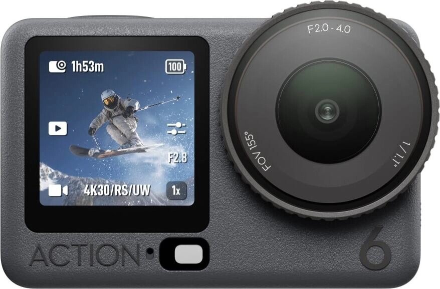 DJI Экшн-камера Dji Osmo Action 6 Adventure Combo (Черный)