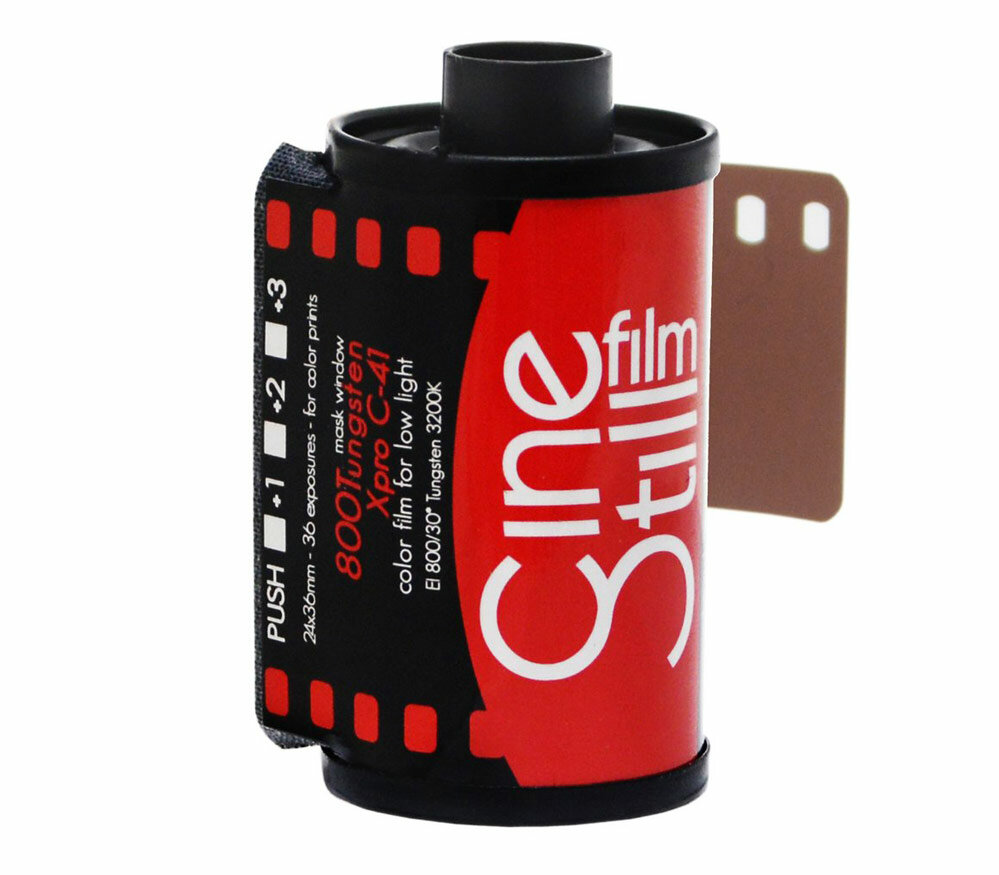 Фотопленка CineStill XPRO 800 TUNGSTEN 135/36