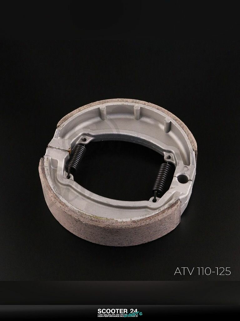 Колодки тормозные барабан на квадроцикл ATV / АТВ 110 - 125 кубов, d 125