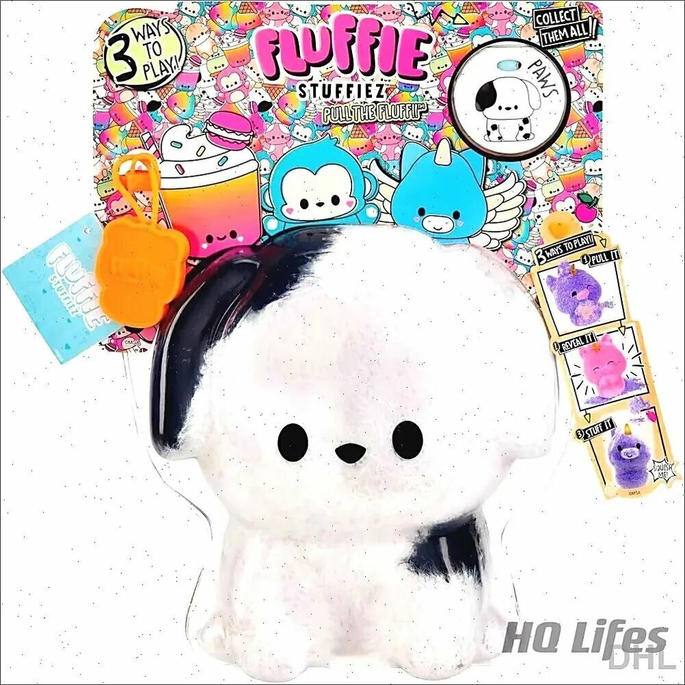 Флаффи Стаффи Игровой набор Fluffie Stuffiez щенок третье поколение Новая серия
