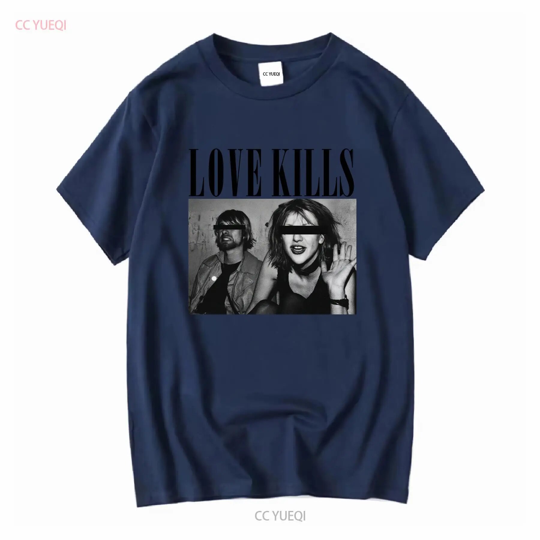 Футболка мужская Love Kills, темно-синий, 6XL