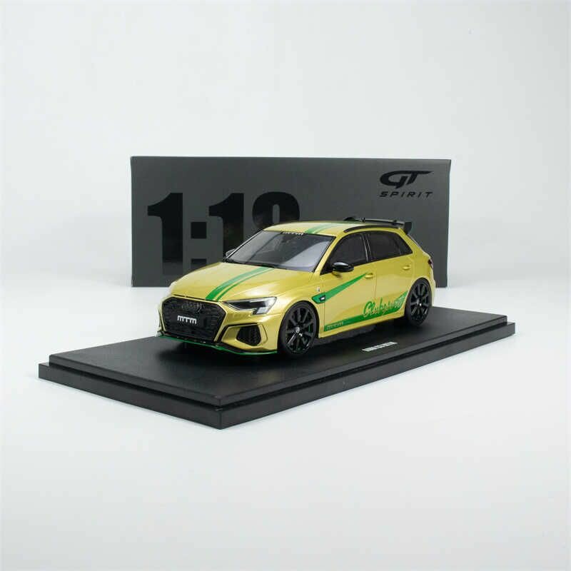 Машинка GT Spirit 1:18 AUDI S3 MTM 2022 Модель автомобиля из смолы