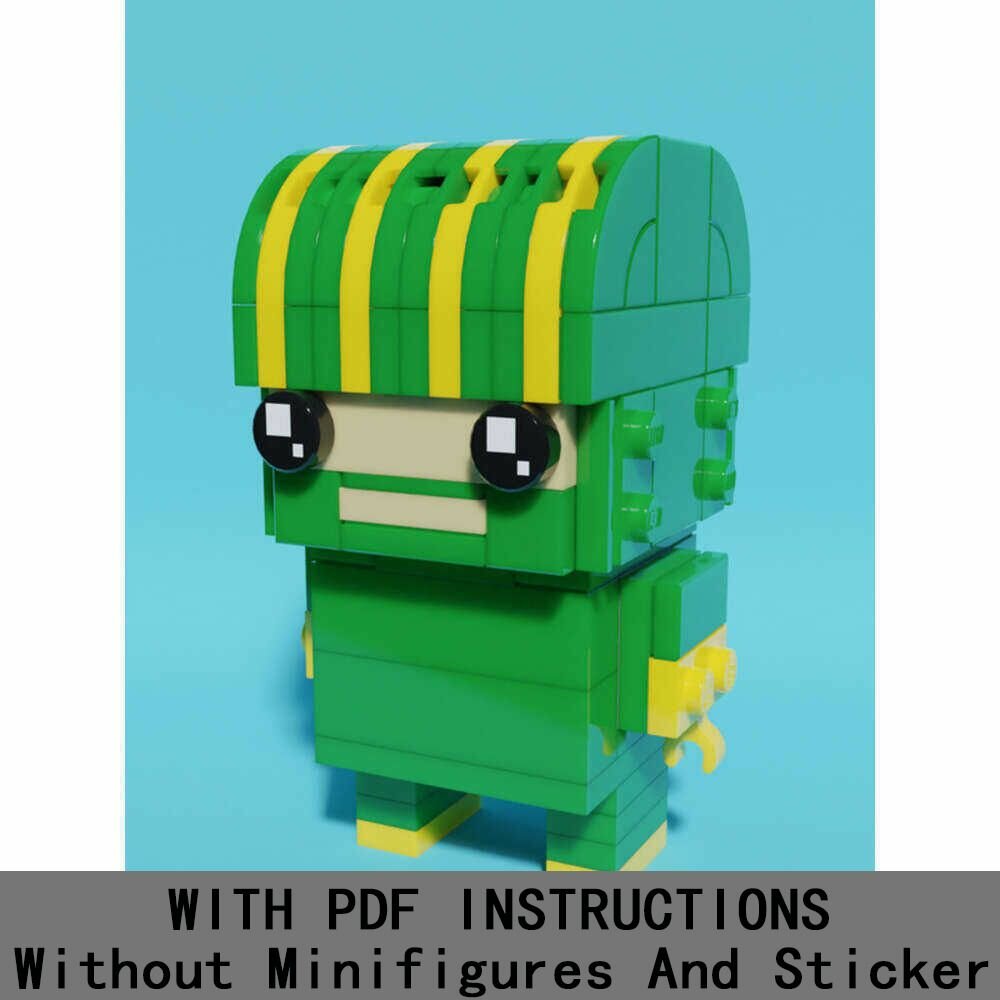 127шт. Конструктор Brickheadz Kick-Ass Набор строительных блоков