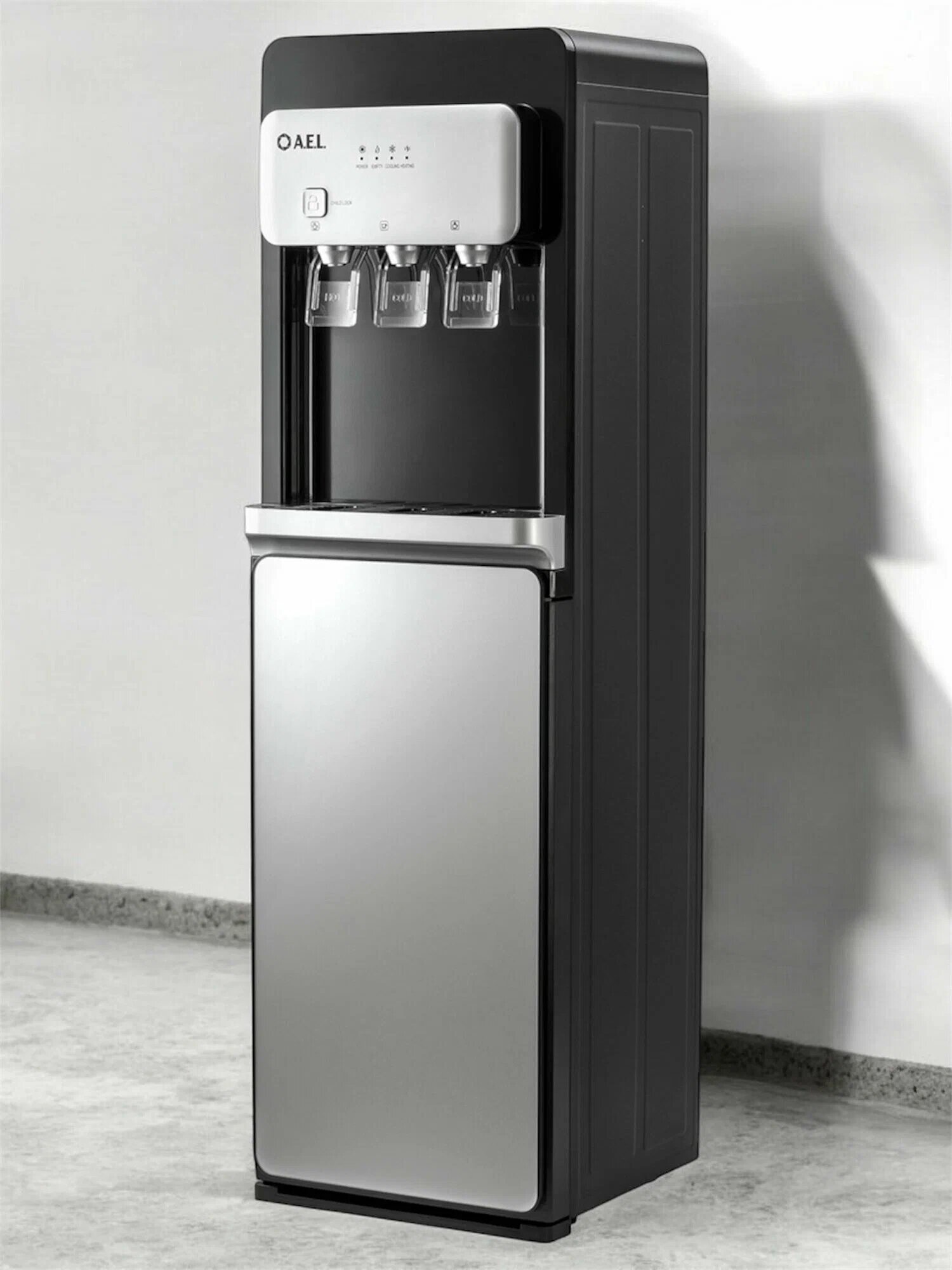 A.E.L. LD-806a silver. Гарантия 12мес. Кулерс нижней загрузкой бутыли