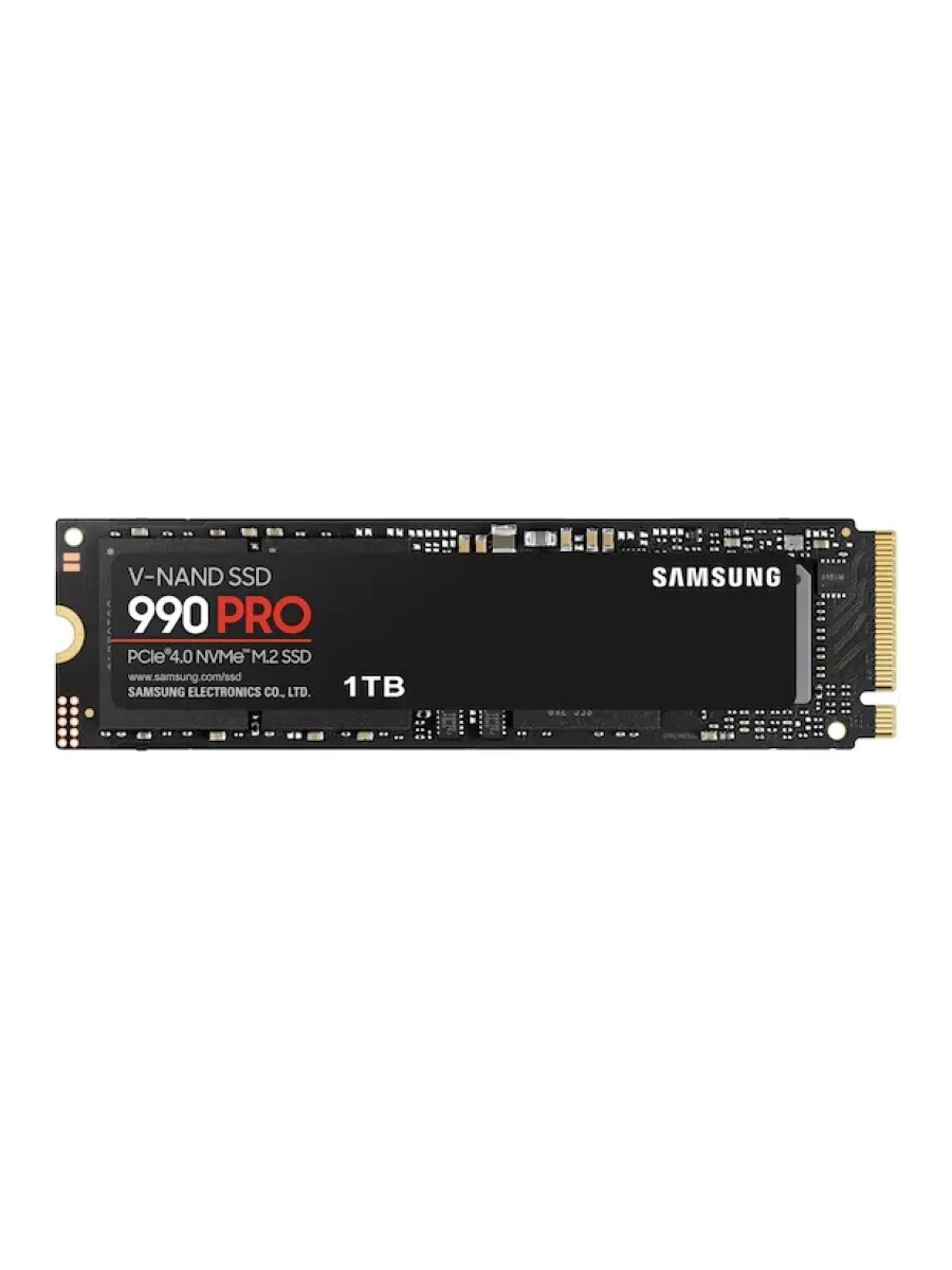 1 ТБ M.2 NVMe накопитель 990 PRO , PCI-E 4.0, DRAM буфер