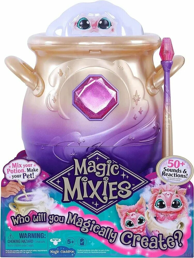Игровой набор Magic Mixies Волшебный запотевающий котел розовый/Без запчастей