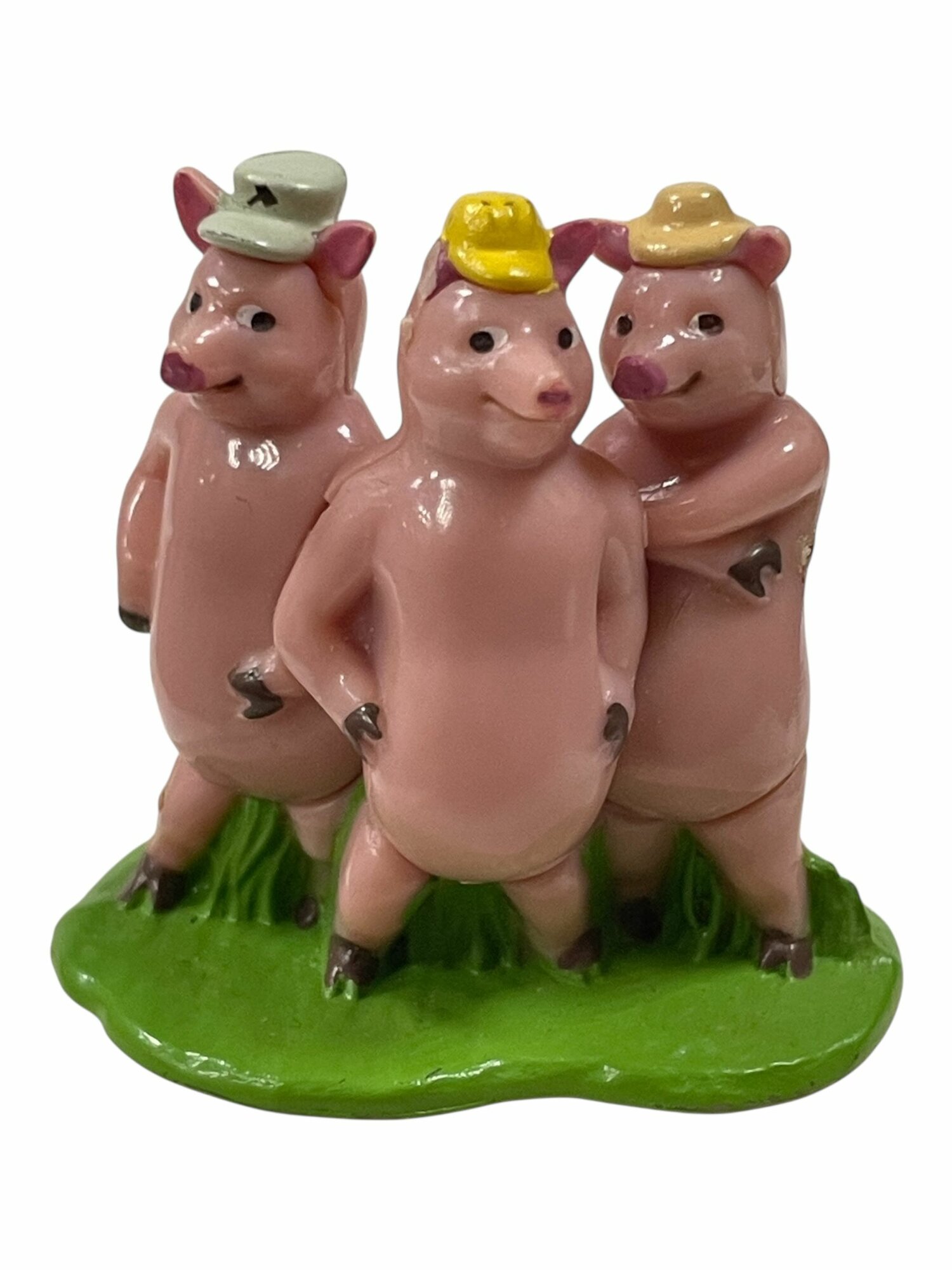 Винтажная игрушка из киндер сюрприза. Поросята