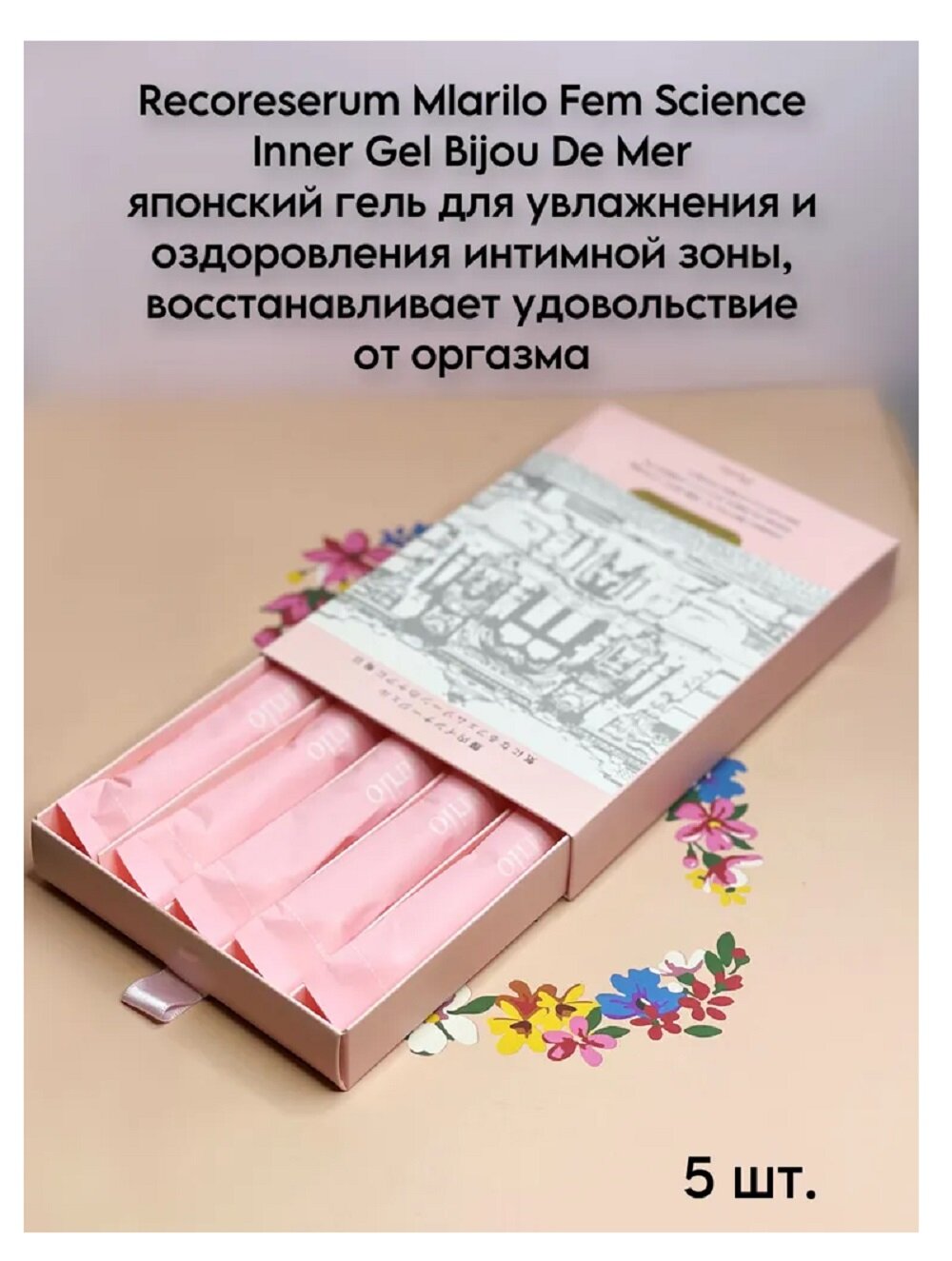 Recoreserum Plarilo Fem Science Inner Gel гель для увлажнения интимной зоны, восстанавливает удовольствие от оргазма