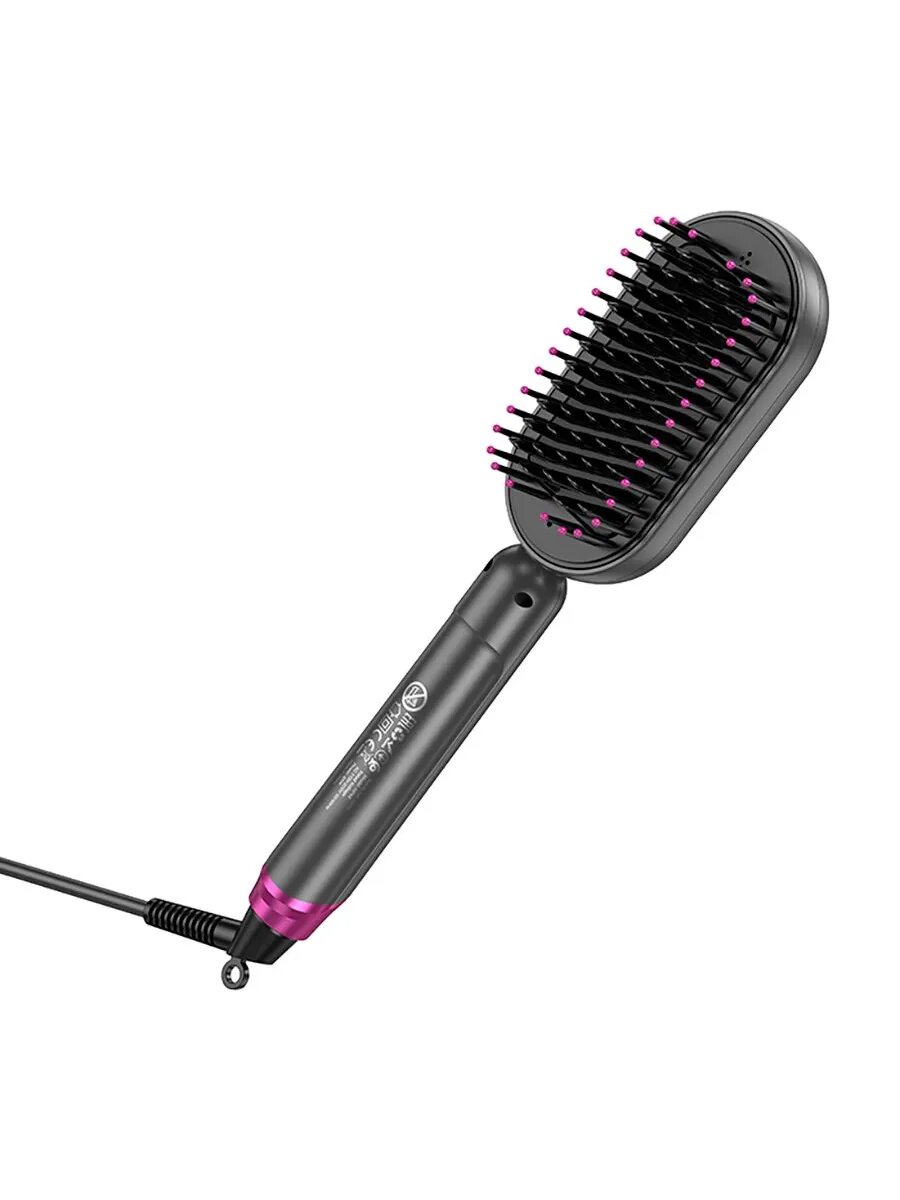 Выпрямитель для волос Hoco HP44, розовый