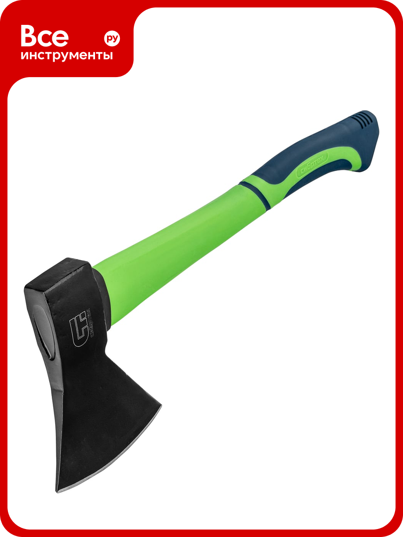 Топор СИБРТЕХ фибергласовое топорище 1000 г 21646