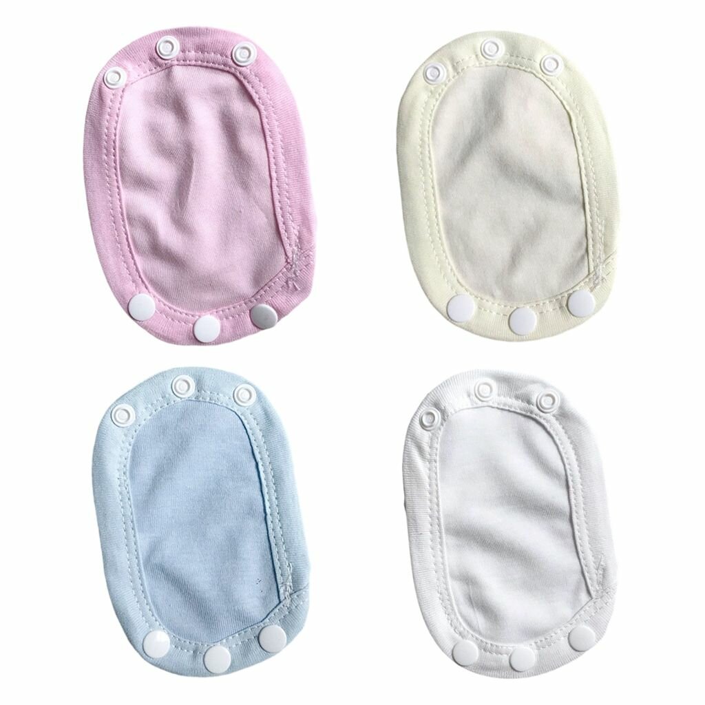 Удлинитель для детских комбинезонов, 4 цвета по 1 шт.