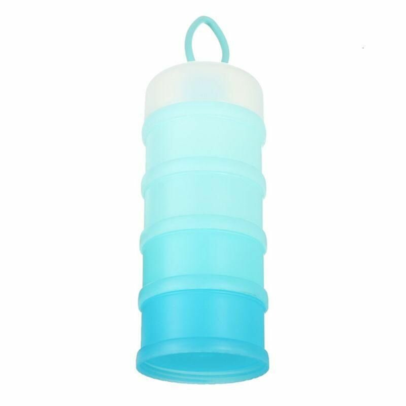 4-слойный контейнер для хранения детского питания, Синий