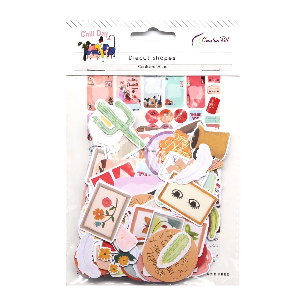 Набор вырубных элементов The Creative Path 170 шт.