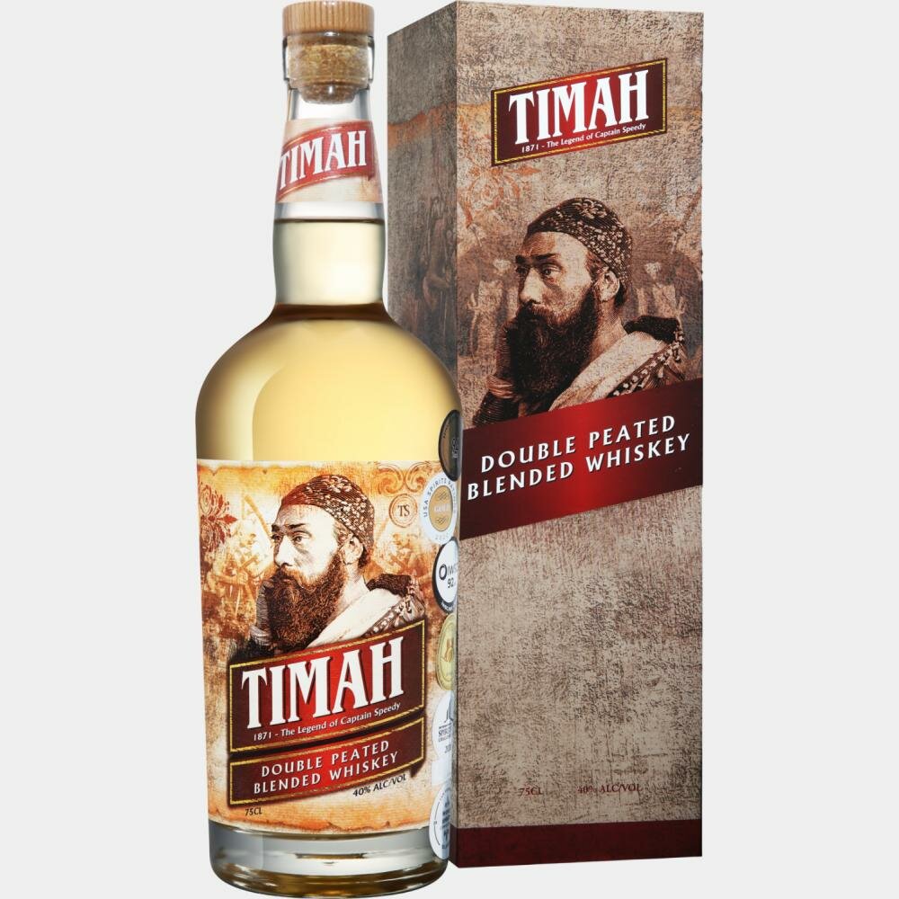 Timah The Double Peat Blended Malt Whisky (gift box)