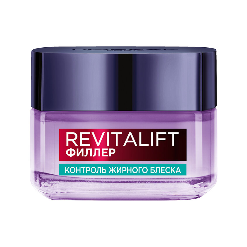 Крем-гель для лица LOREAL `REVITALIFT` филлер Контроль жирного блеска 50 мл
