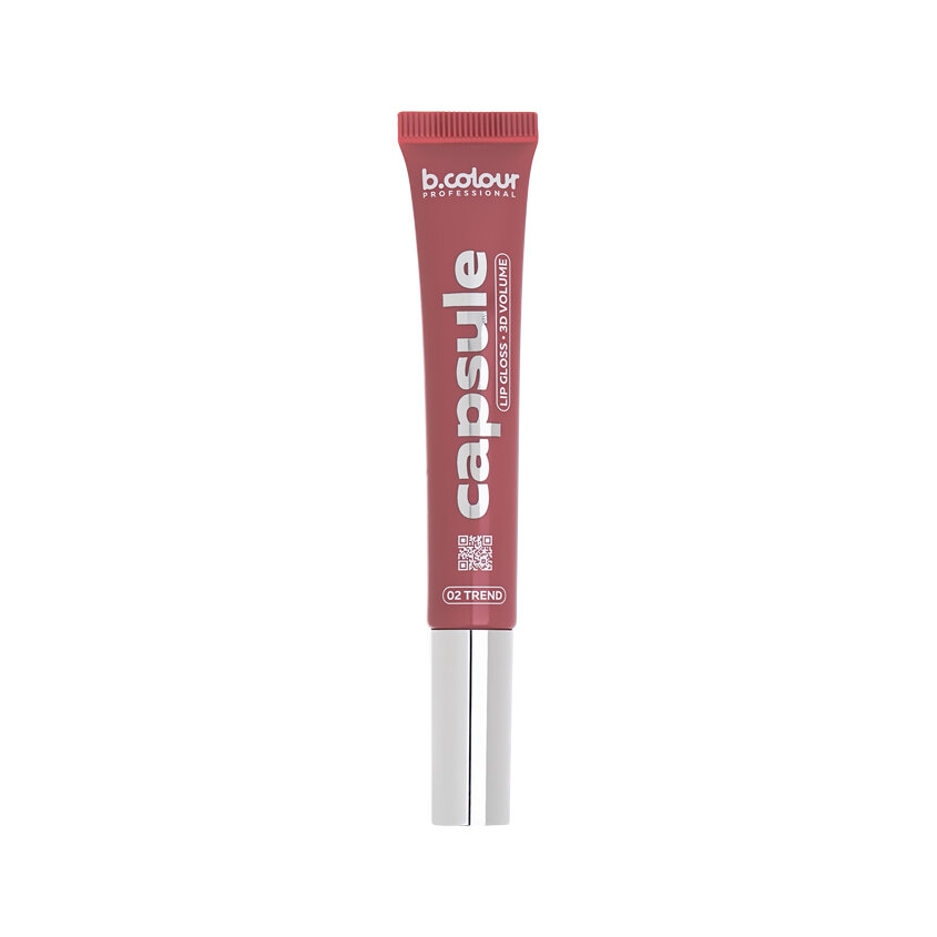 Блеск для губ B.COLOUR PROFESSIONAL LIP GLOSS 3D VOLUME зеркальный с 3D эффектом тон 02 Trend