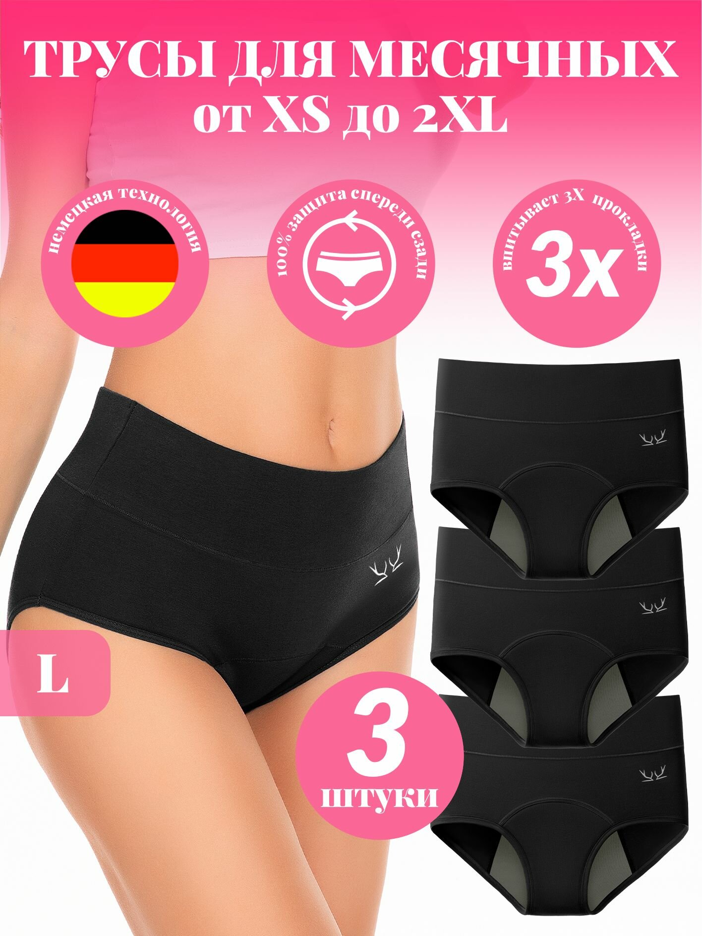 Трусы менструальные