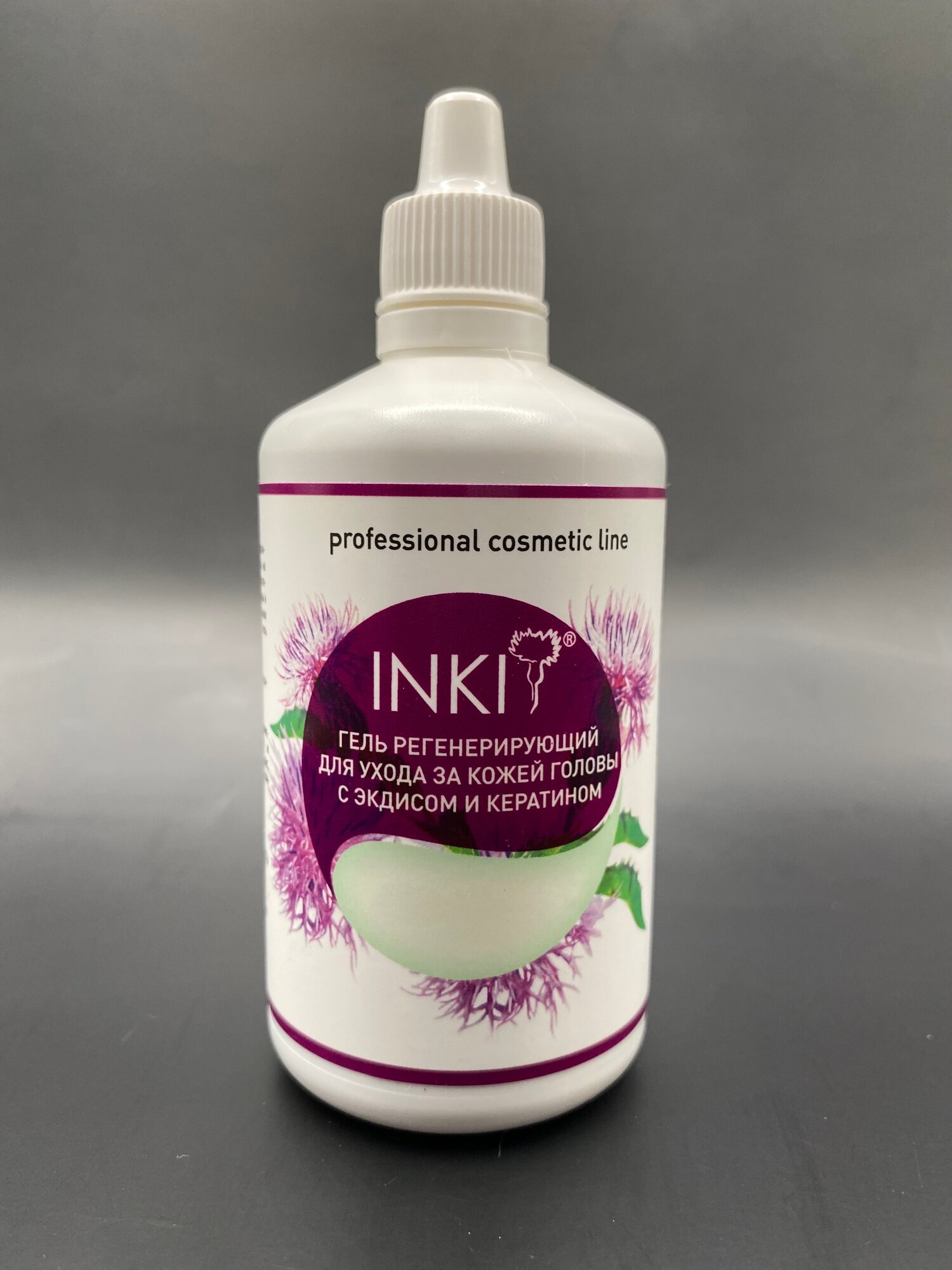 Гель регенерирующий "IInki Profi", с экдисом и кератином, для кожи головы, 100мл