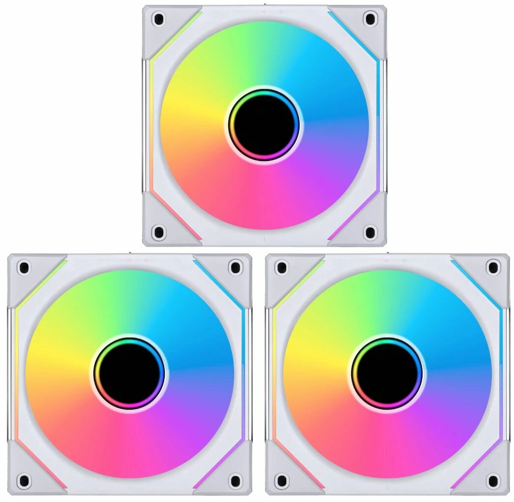 Комплект вентиляторов LIAN LI UNI FAN SL Infinity 120 G99.12SLIN3W. R0 белый