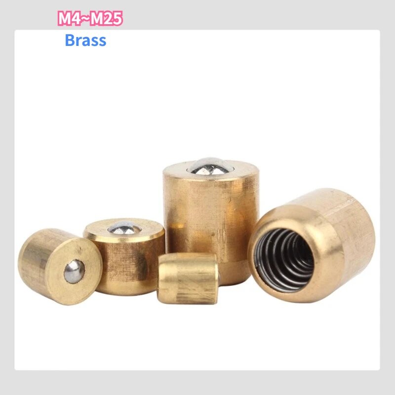 Латунная пресс-подходит для шариковой масленки 6x6 мм, 8x8 мм, 10x10 мм, 12x12 мм M8x7(20pcs)