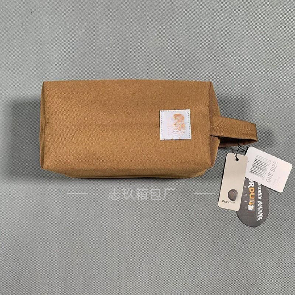 Простая компактная портативная сумка для хранения, косметичка, стиль рабочей одежды, модная дорожная сумка для макияжа, клатч Carhartt