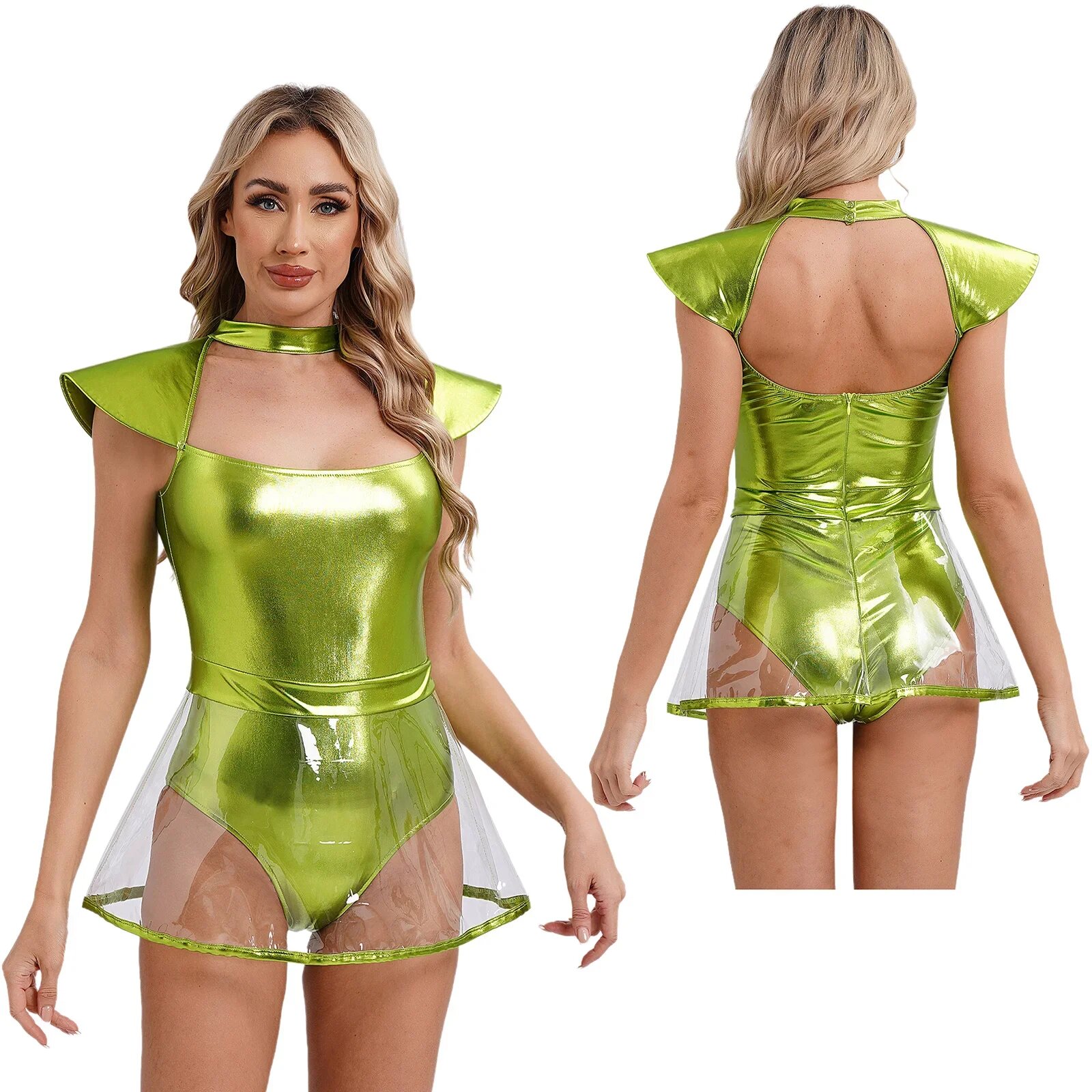 Женский костюм инопланетянина Cadet Astronaut XXL