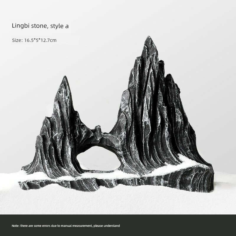 Декор для аквариума: искусственный камень «Зеленый дракон», набор для ландшафтного дизайна, камень для аквариума,