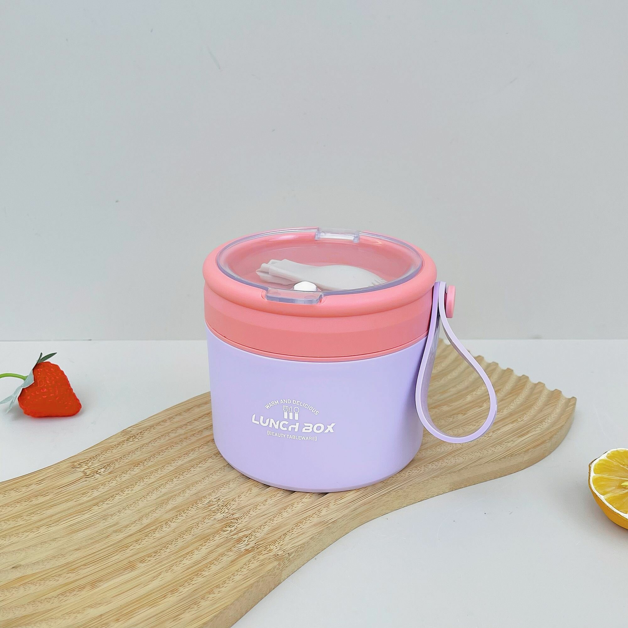 Чашка для завтрака в японском стиле, 316L нержавеющая сталь, портативная дорожная миска, безопасная для микроволновки, набор посуды