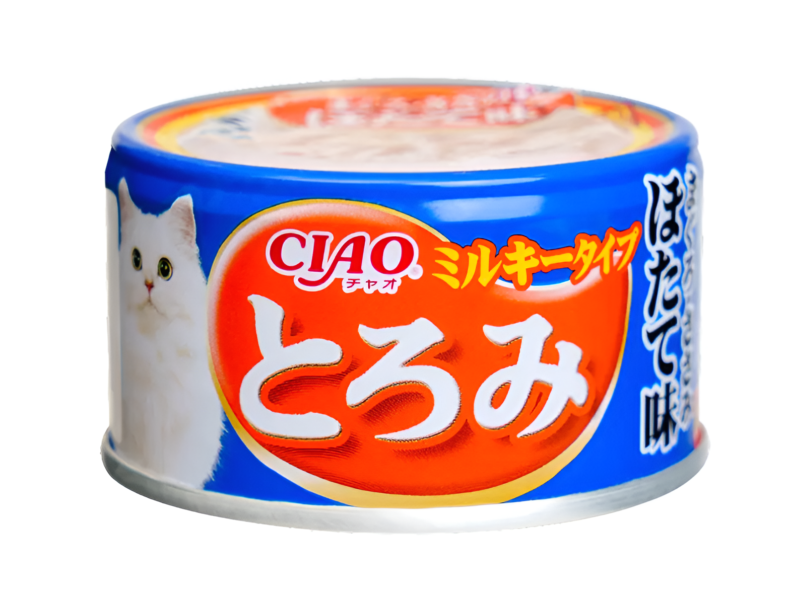 Влажный корм для кошек Inaba Toromi Milky Тунец Магуро, куриное филе, морской гребешок в овсяном молоке, 6 шт х 80 гр