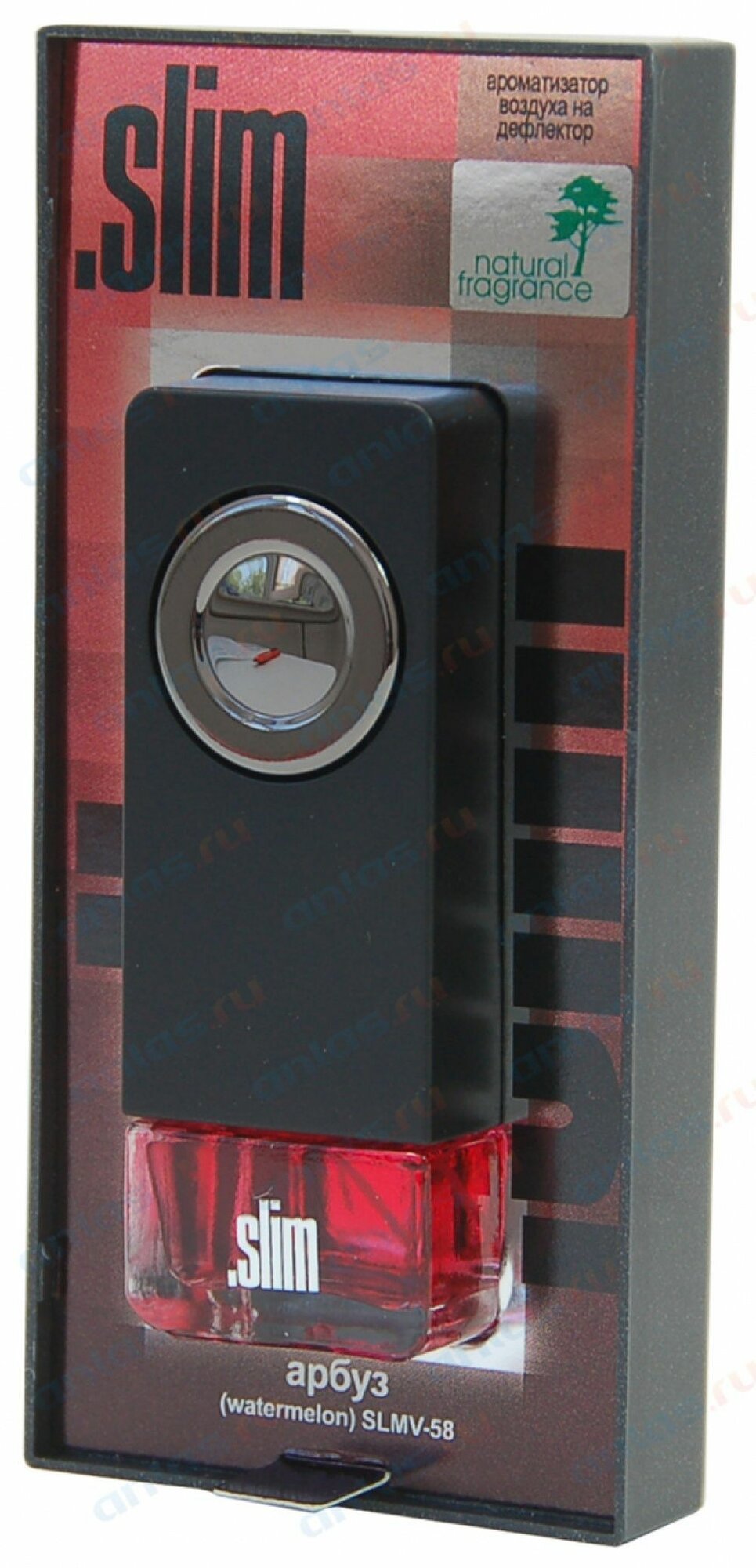 Ароматизатор для автомобиля SLIM арбуз, на дефлектор, 8 мл