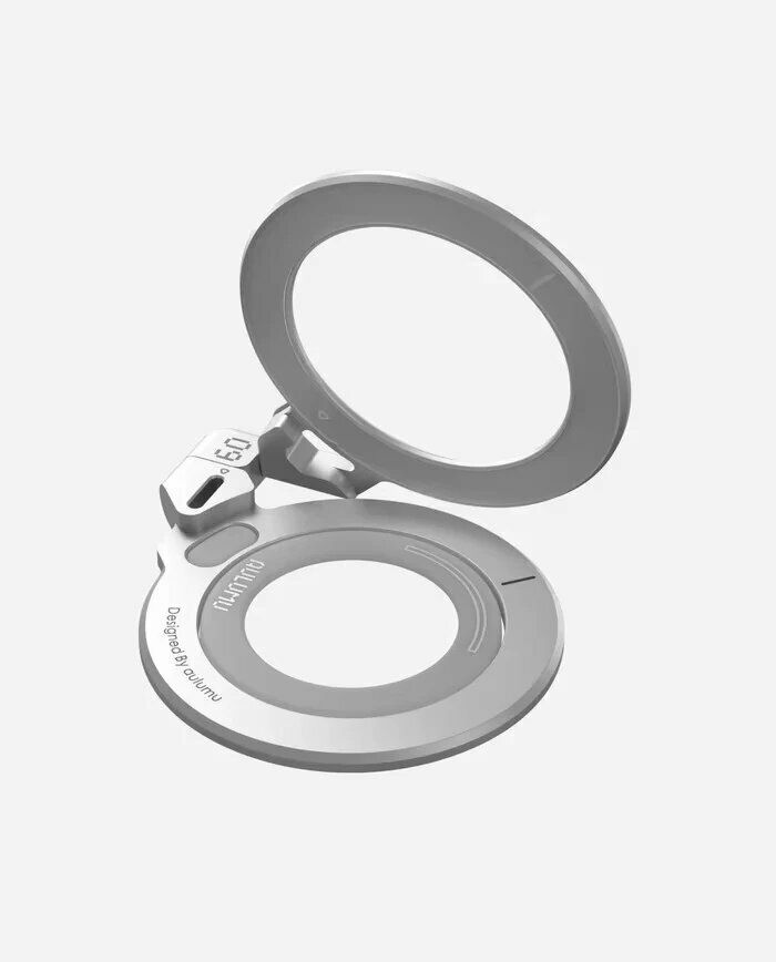 Кольцевая ручка Aulumu G09 Silver MagSafe