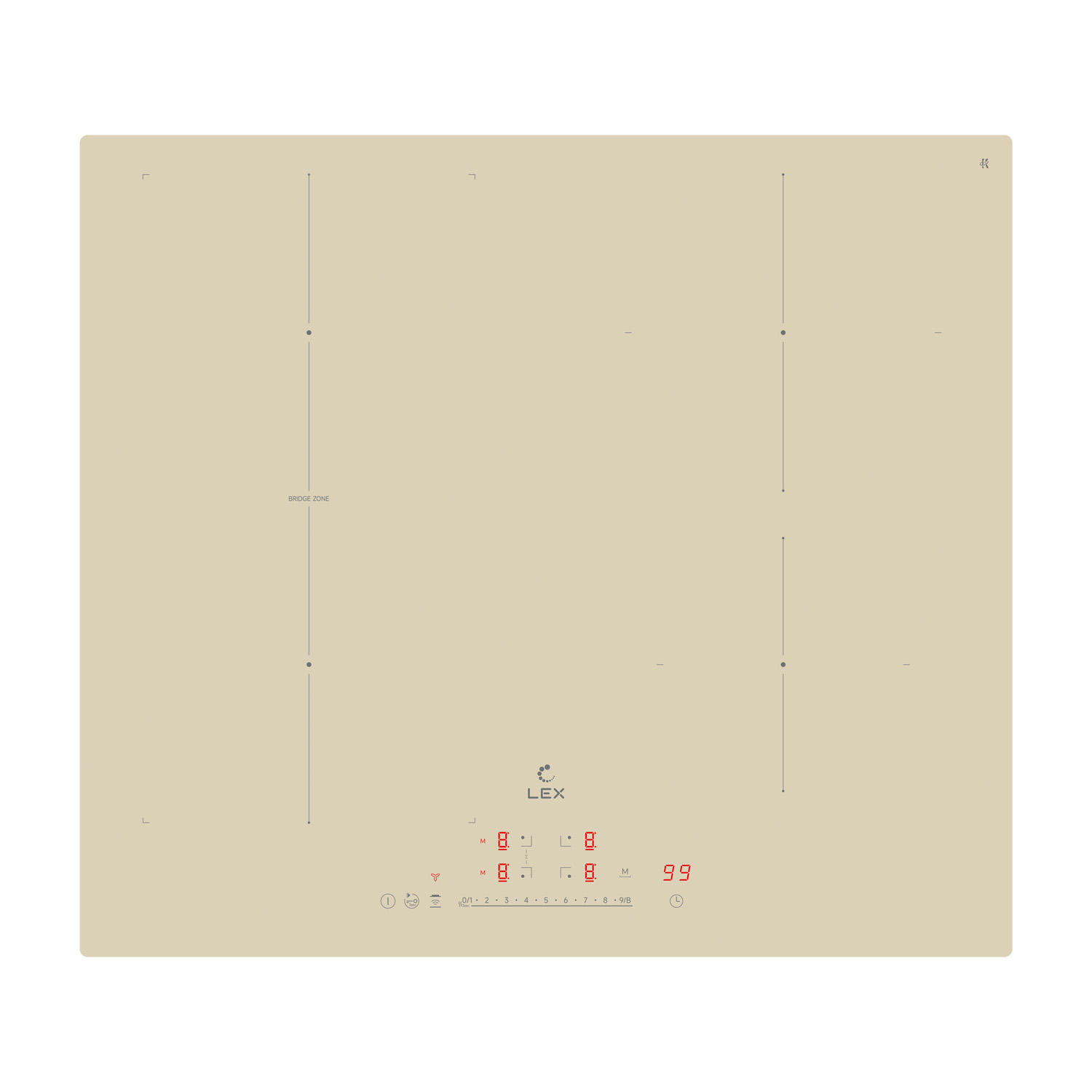 Индукционная варочная панель Lex EVI 641A I IV